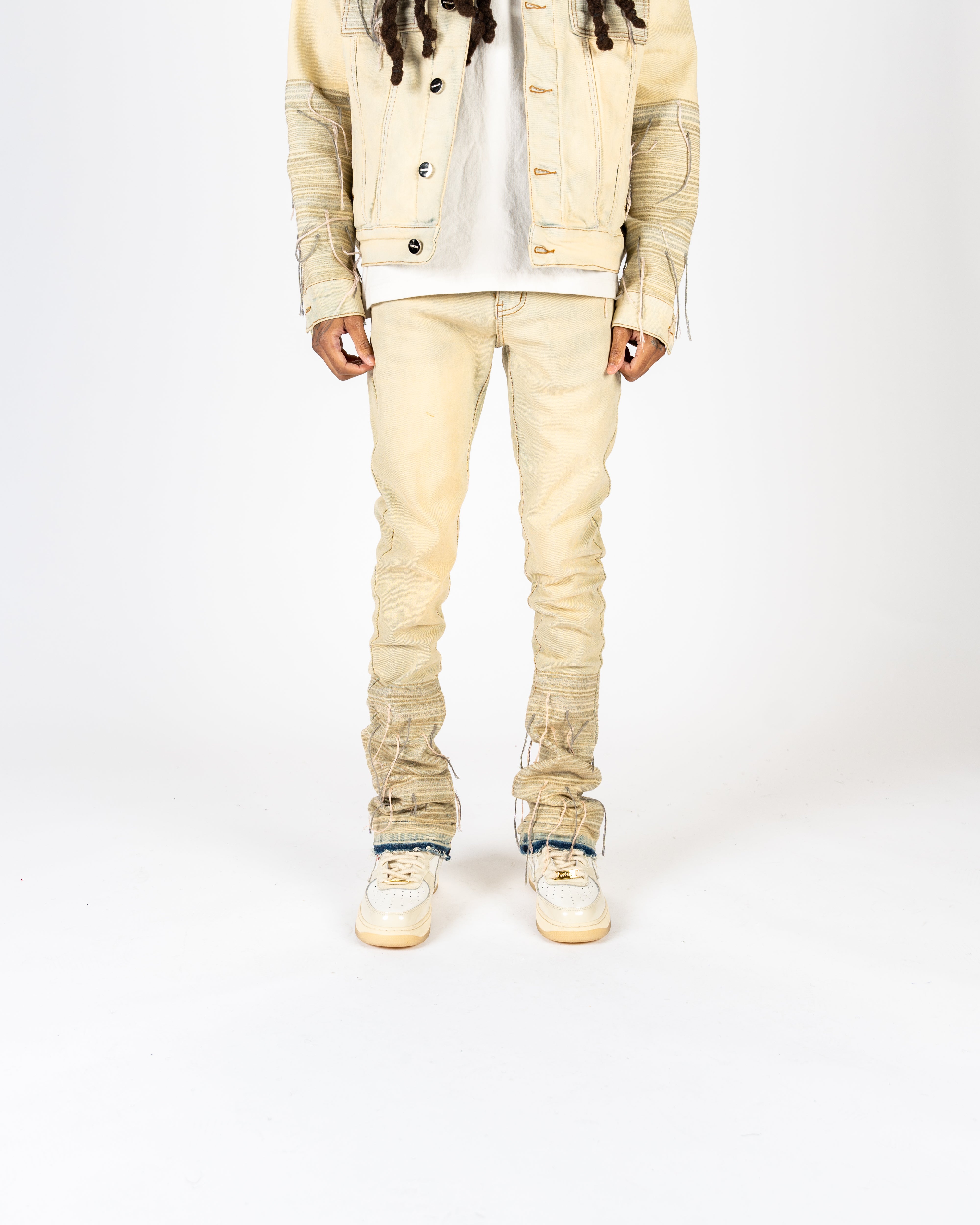 "PHREE SPIRIT" FLARE STACK DENIM – P H E E L I N G S